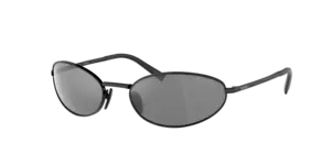 Prada Sunglasses Grey Mirror Silver