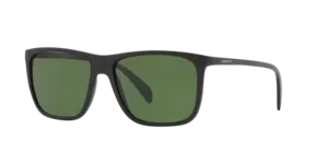 SUNGLASS HUT COLLECTION Hu2004 Sunglasses - Polarized Green Classic G-15