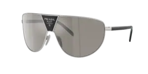 Prada Prada Sunglasses Light Grey Mirror Silver
