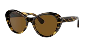 Oliver Spencer Oliver Peoples Zarene Sunglasses Brown Polar