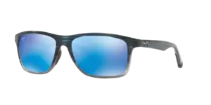 Maui Jim Maui Jim Onshore Sunglasses Blue Hawaii Mirror Polarized