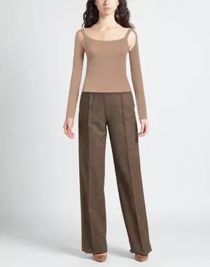 VICOLO Knitted Square Neck Top