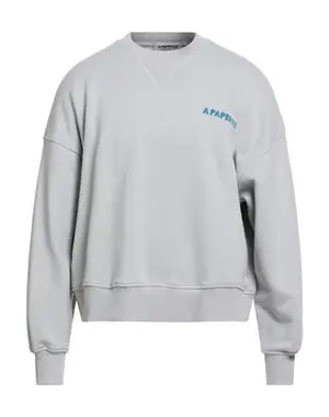 A PAPER KID Cotton Sweatshirt Grey