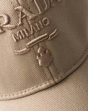Prada Drill Baseball Cap - Neutral