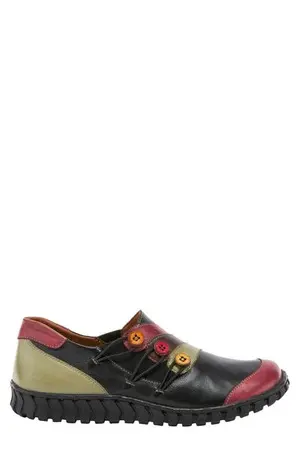 SPRING STEP SHOES Neeta Slip-on Sneaker - Black Multi
