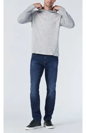 MAVI Marcus Slim Straight Leg Jeans - Dark Williamsburg