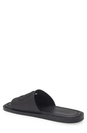Dolce & Gabbana Beachwear Slide Sandal - Nero