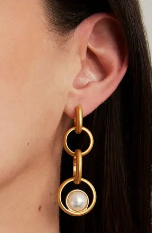 DEAN DAVIDSON Chain Drop Earrings
