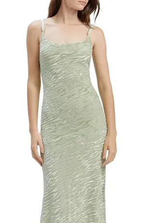 Bardot Nadira Burnout Midi Dress