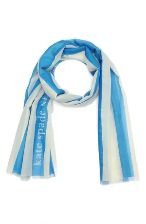 Kate Spade New York Awning Stripe Scarf