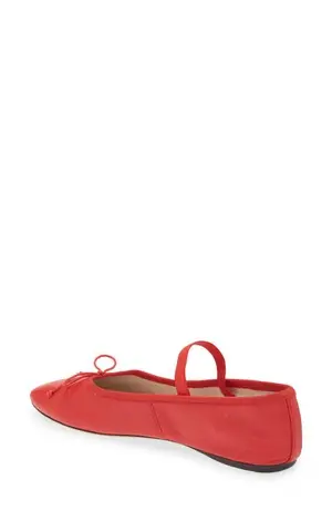 LOEFFLER RANDALL Leonie Ballet Flat - Red