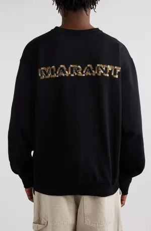 Isabel Marant Mikoe Embroidered Sweatshirt