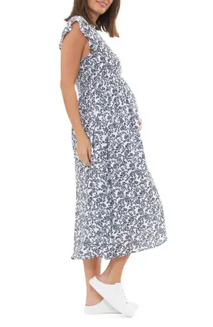 RIPE MATERNITY Joyce Smocked Dress