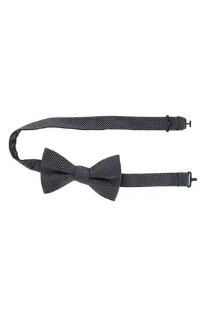 Trafalgar Leyton Stripe Bow Tie