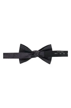 Trafalgar Leyton Stripe Bow Tie