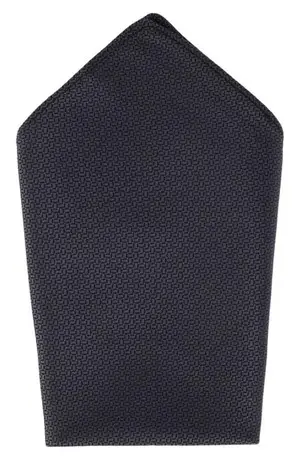 Trafalgar The Monte Bello Interlocked Silk Pocket Square
