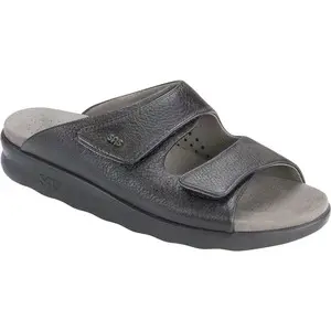 SAS Cozy Slide Sandal - Black