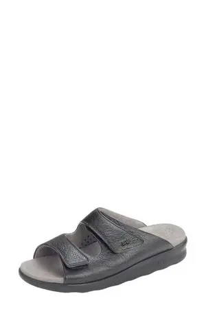 SAS Cozy Slide Sandal - Black