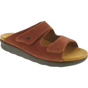 SAS Cozy Slide Sandal - Rust