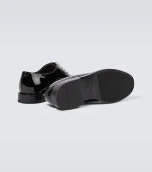Brunello Cucinelli Patent Leather Oxford Shoes