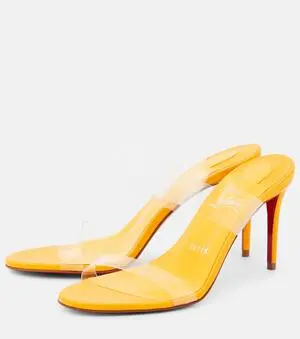 CHRISTIAN LOUBOUTIN Pvc Mules - Transparent