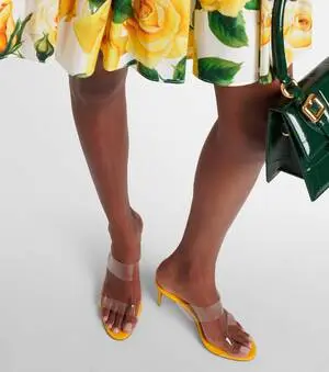 CHRISTIAN LOUBOUTIN Pvc Mules - Transparent