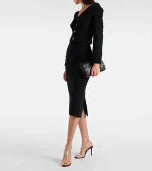 CHRISTIAN LOUBOUTIN Just Nothing 85 Mules - Transparent