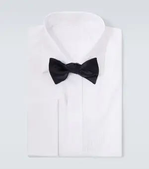 Brunello Cucinelli Cotton And Silk Satin Bow Tie