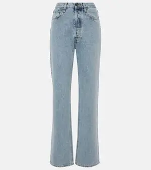 TOTEME Straight Leg Jeans - Blue