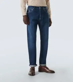Brunello Cucinelli Mid-rise Straight Jeans