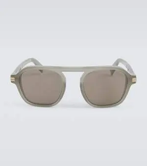 Zegna Aurora Ii Flat-top Sunglasses