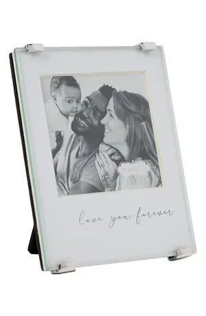 MUD PIE Love You Forever Picture Frame - White