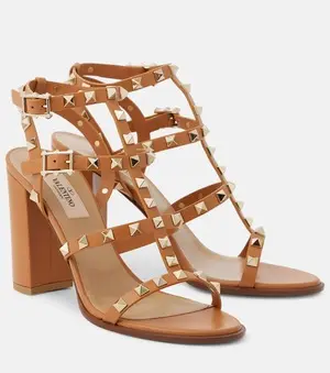 Valentino Garavani Rockstud 90 Leather Sandals