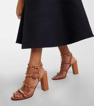 Valentino Garavani Rockstud 90 Leather Sandals