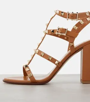 Valentino Garavani Rockstud 90 Leather Sandals