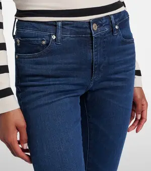 Ag Prima High-rise Skinny Jeans - Blue