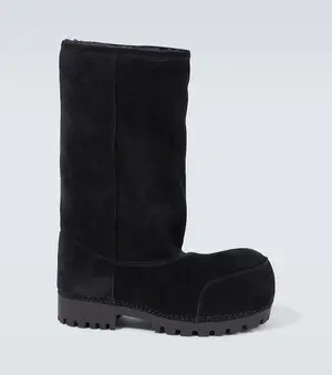 Balenciaga Textured Boots For Men