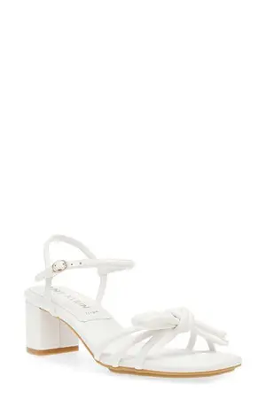 Anne Klein Strappy Sandals - White