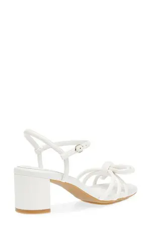 Anne Klein Strappy Sandals - White