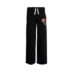 Palm Angels I Love Pa Loose Sweatpants /red - Black