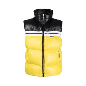 Palm Angels Classic Track Puffed Vest - Yellow