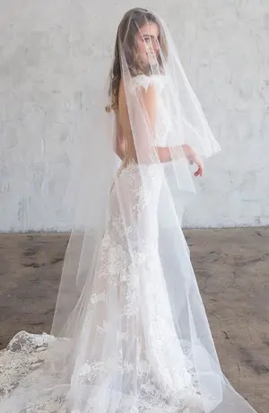 Brides & Hairpins Pacal Double Layer Veil
