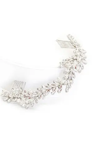 Brides & Hairpins Abrielle Halo Comb - Silver
