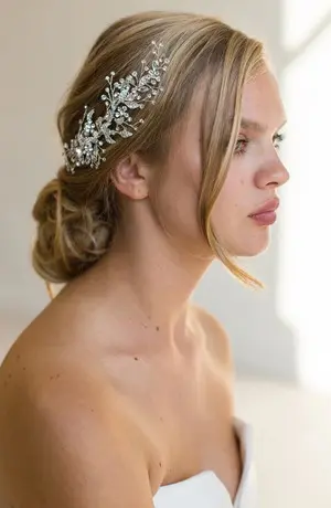 Brides & Hairpins Rahab Hair Clip - Silver