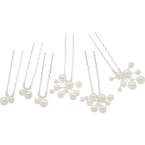 Brides & Hairpins Wrenlee Set Of 6 Hair Pins - Silver