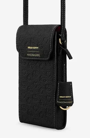 MAISON DE SABRE Leather Phone Pouch