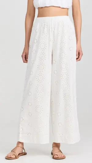 Z Supply Sorrento Eyelet Pants