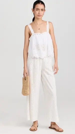 Z Supply Sorrento Eyelet Pants