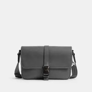 COACH® League Messenger Bag Charcoal