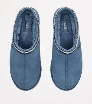 UGG Tasman Suede Slippers - Blue